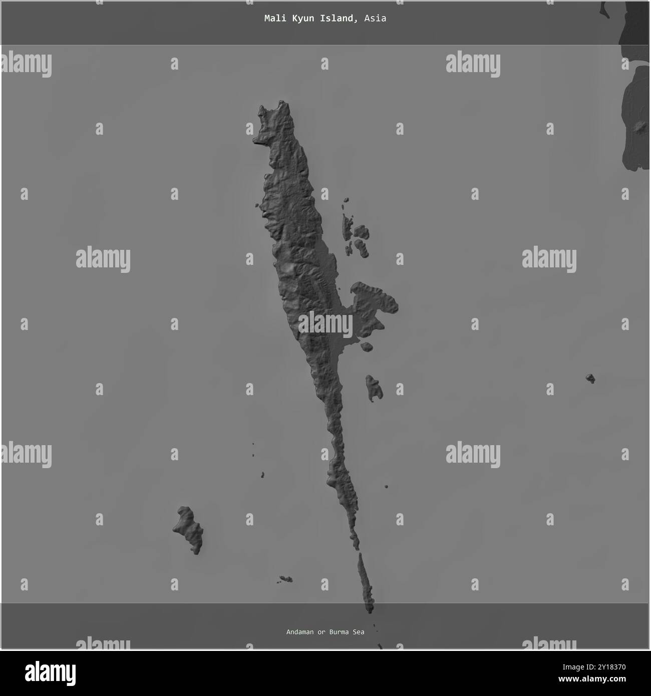 Mali map zoom border physical hi-res stock photography and images - Alamy