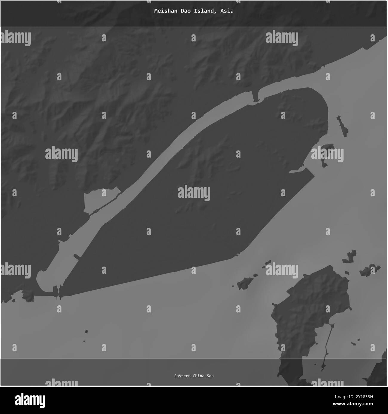 China map highlighted in Black and White Stock Photos & Images - Alamy