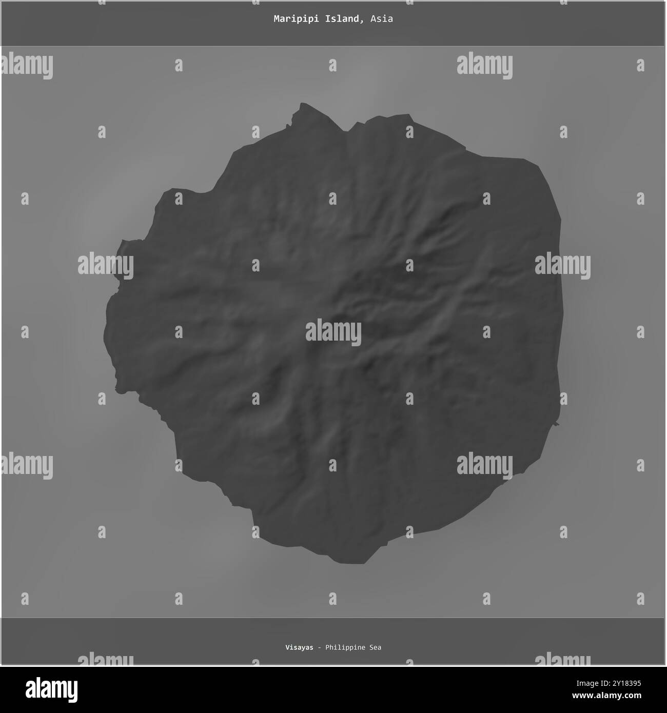 Maripipi Island in the Philippine Sea, belonging to Philippines ...