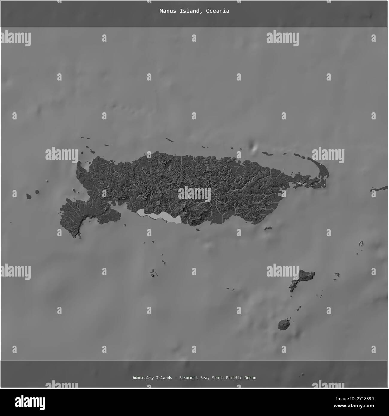 Manus Island in the Bismarck Sea, belonging to Papua New Guinea ...