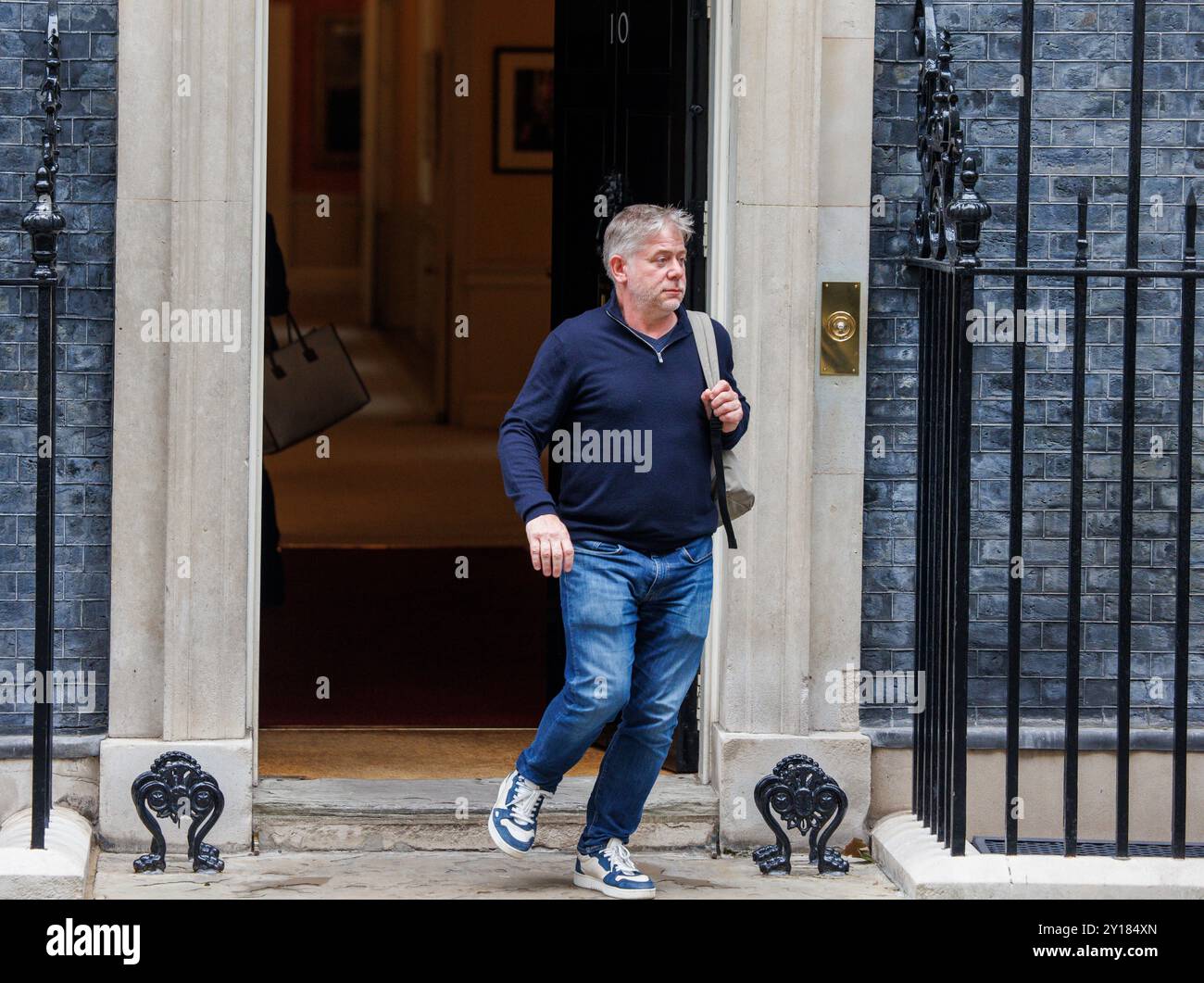 Greg Jackson, Founder & CEO of Octopus Energy, leaves 10 Downing Street ...