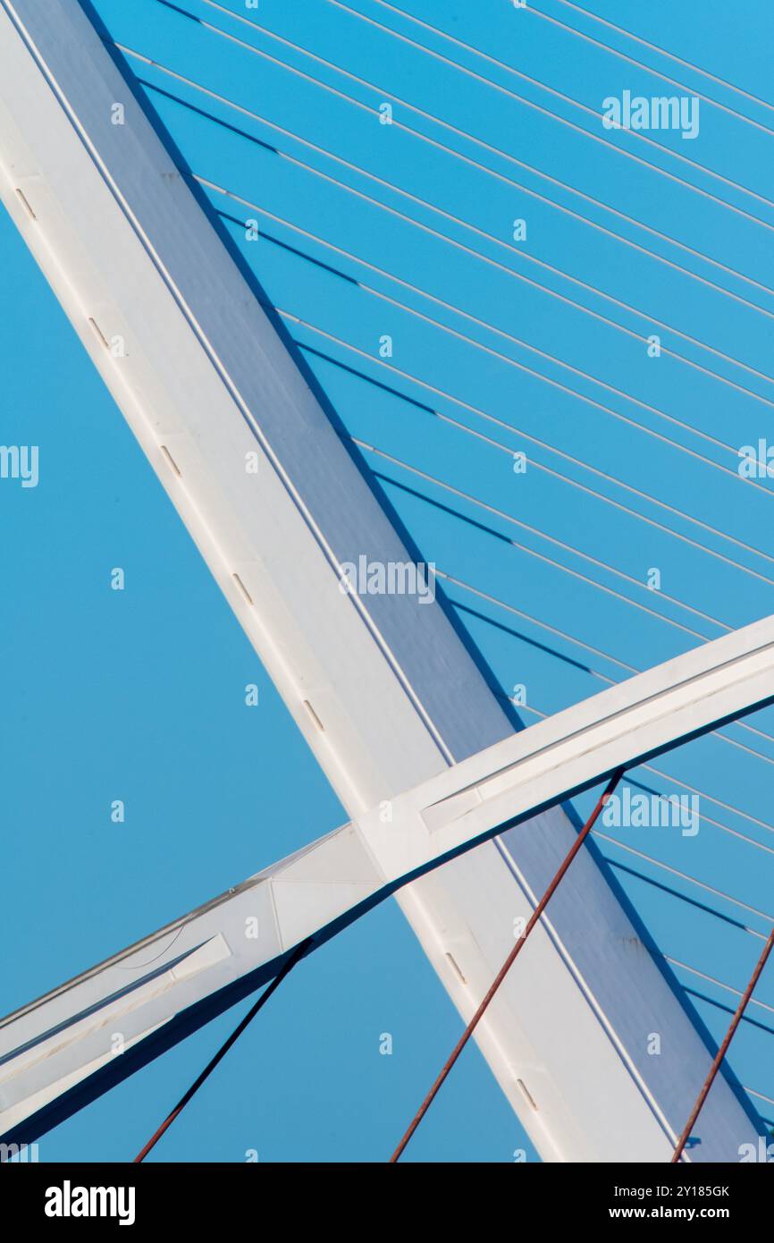 Close up view highlighting the architectural design of the Barqueta and ...