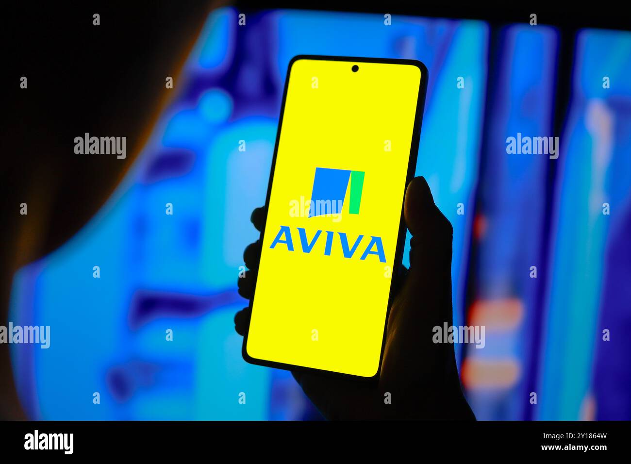 Paraguay. 05th Sep, 2024. In this photo illustration, the Aviva plc ...