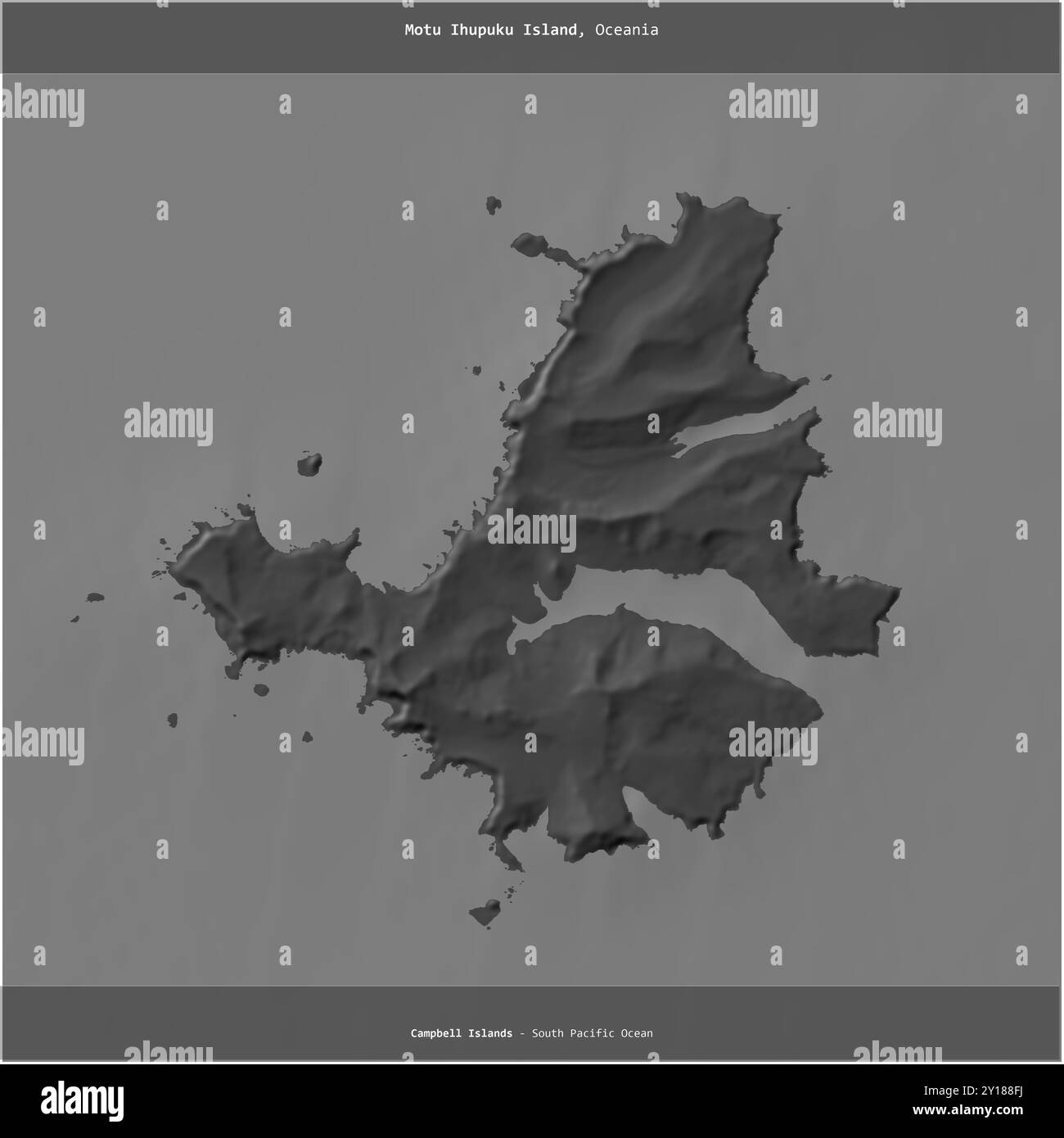 Motu Ihupuku Island in the South Pacific Ocean, belonging to New ...