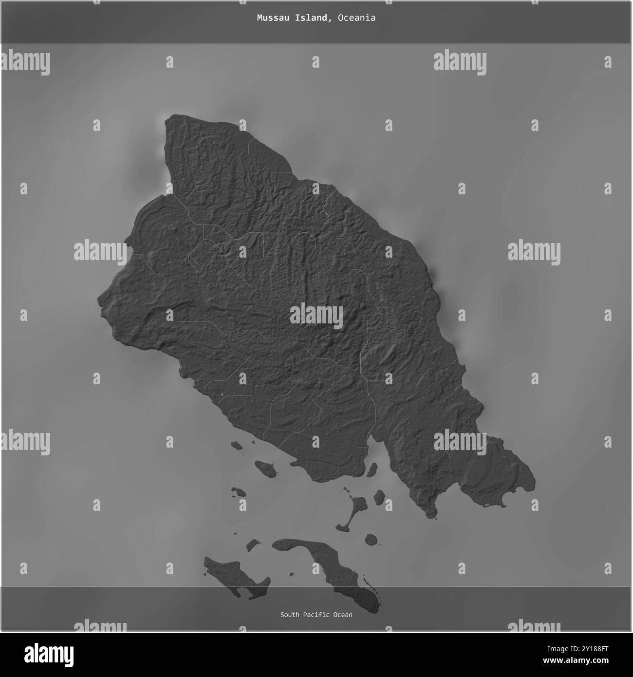Mussau Island in the South Pacific Ocean, belonging to Papua New Guinea ...
