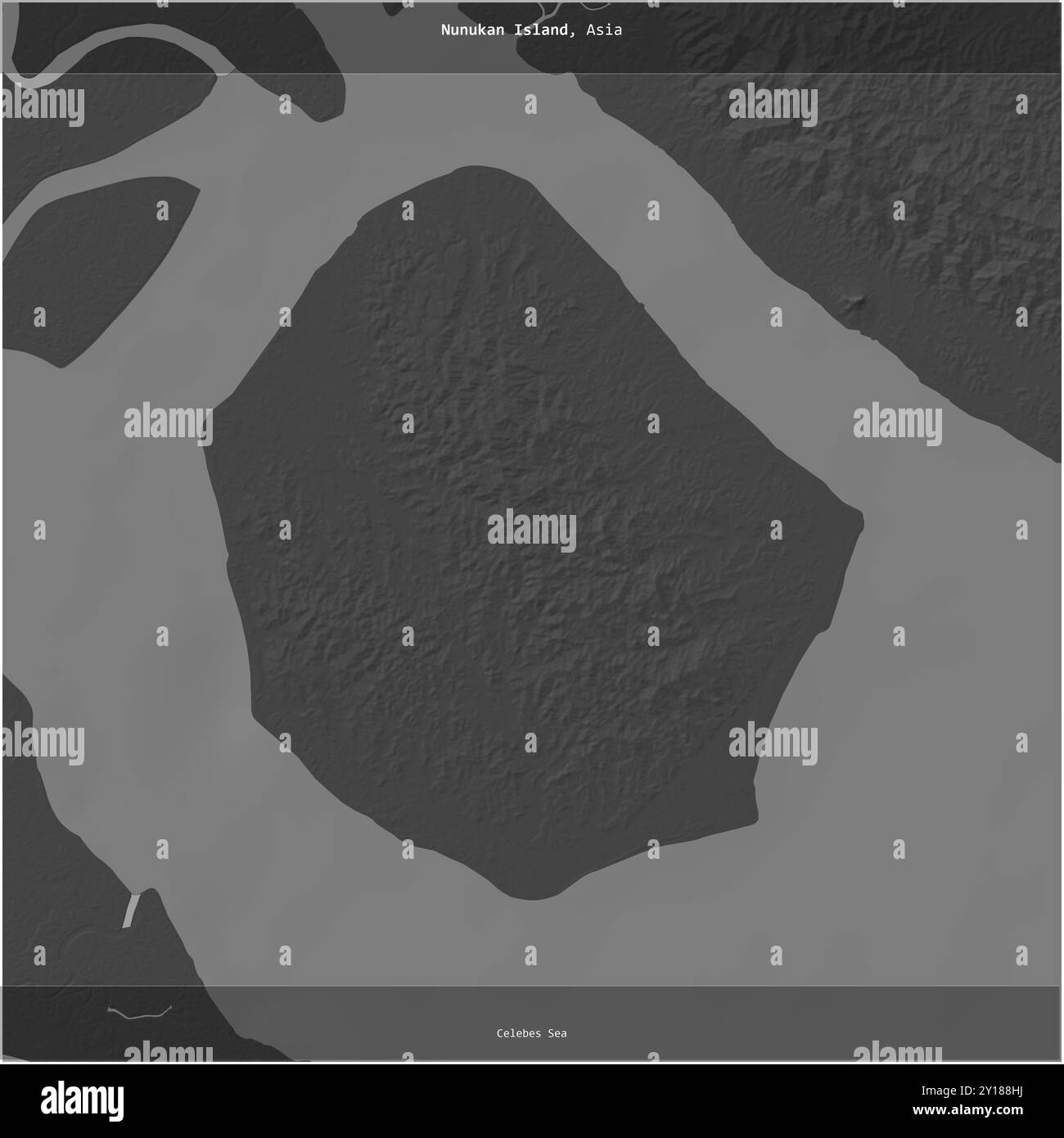 Nunukan map hi-res stock photography and images - Alamy