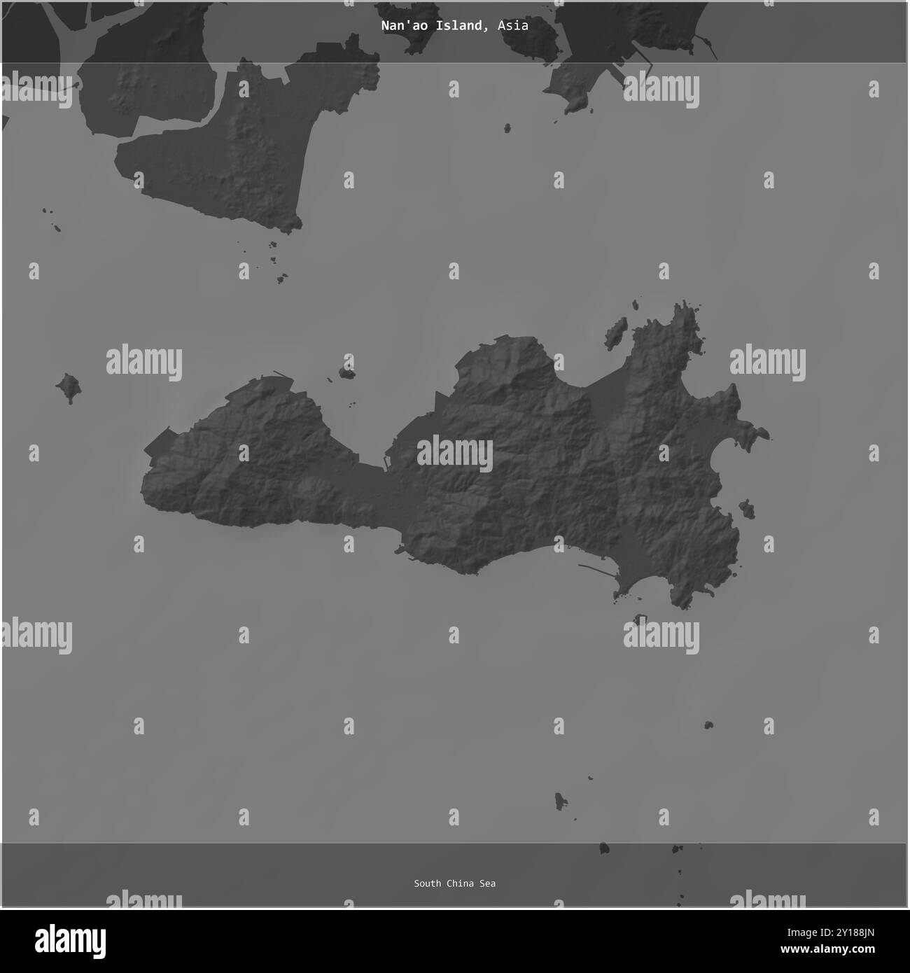 China map highlighted in Black and White Stock Photos & Images - Alamy