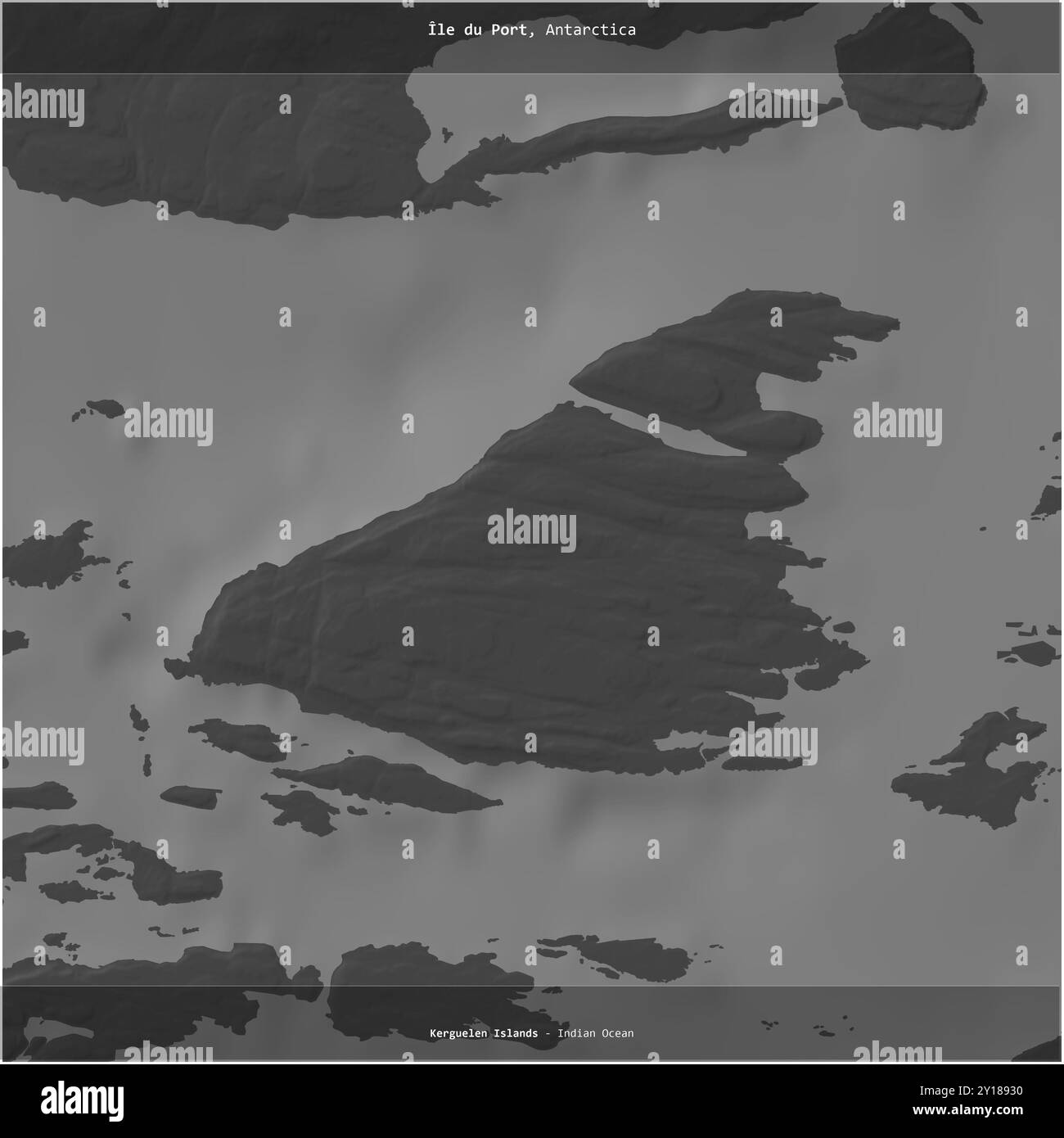 Kerguelen map hi-res stock photography and images - Alamy
