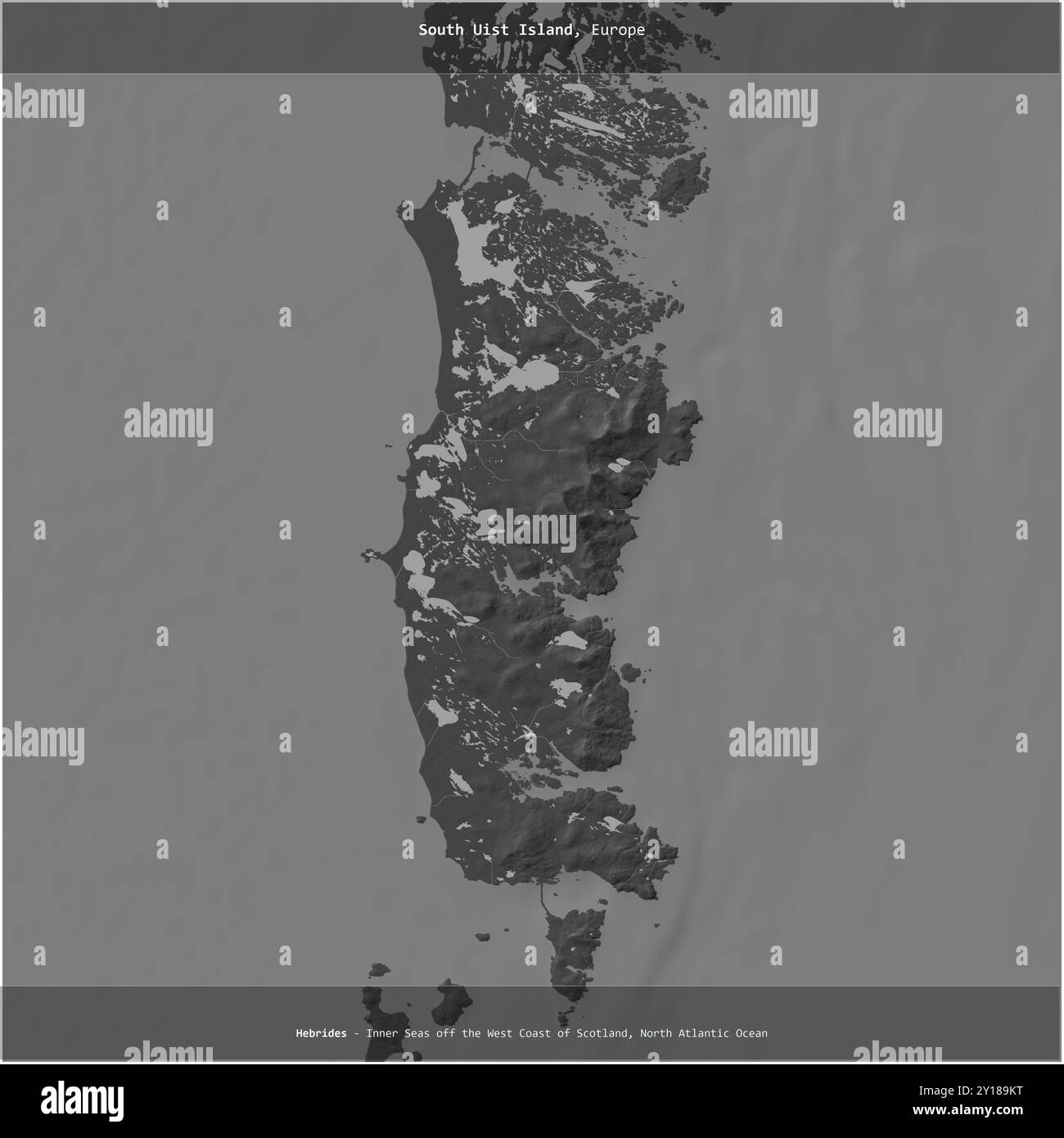 South Uist Island in the North Atlantic Ocean, belonging to United ...