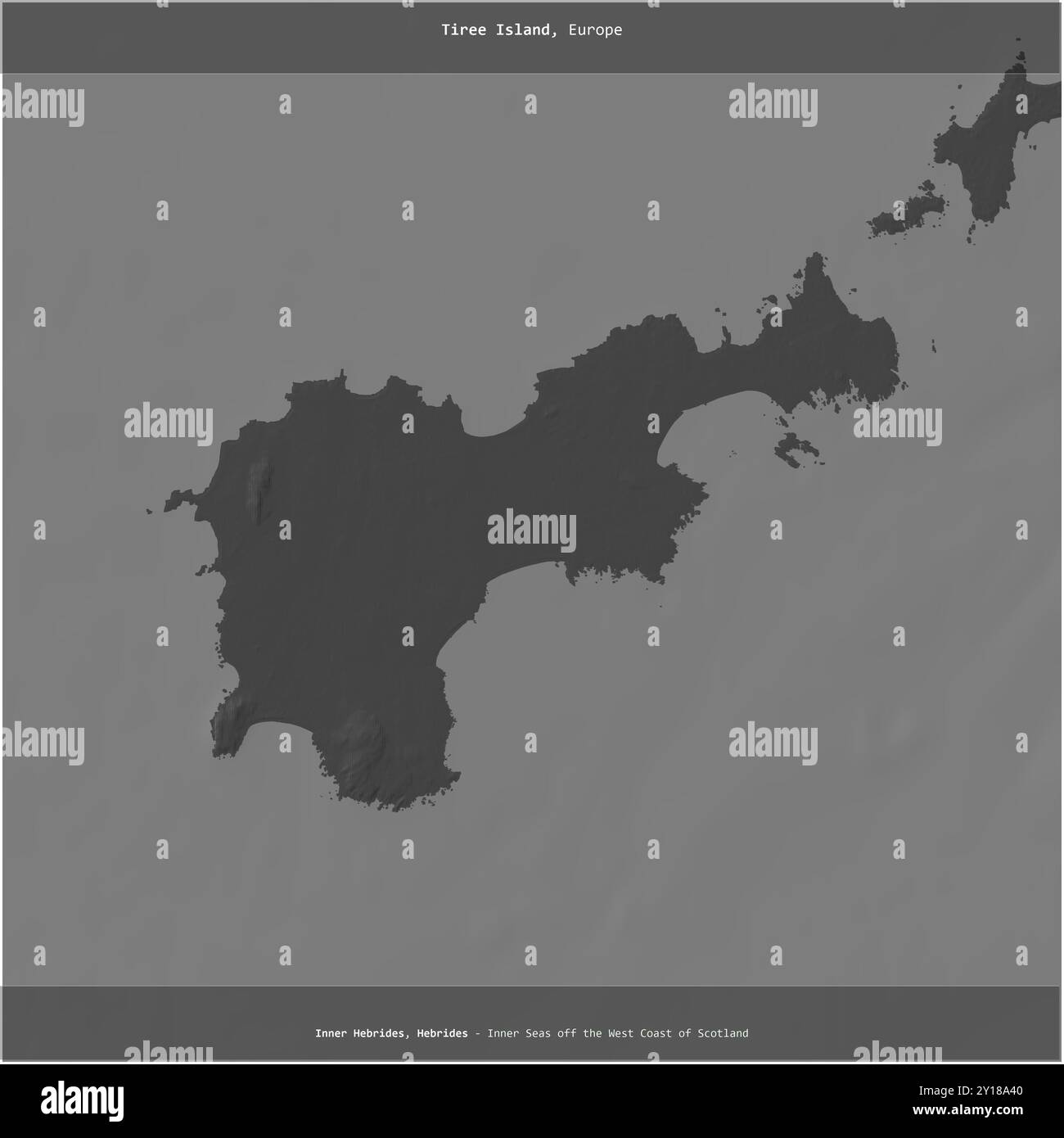 Tiree Island in the Inner Seas off the West Coast of Scotland ...