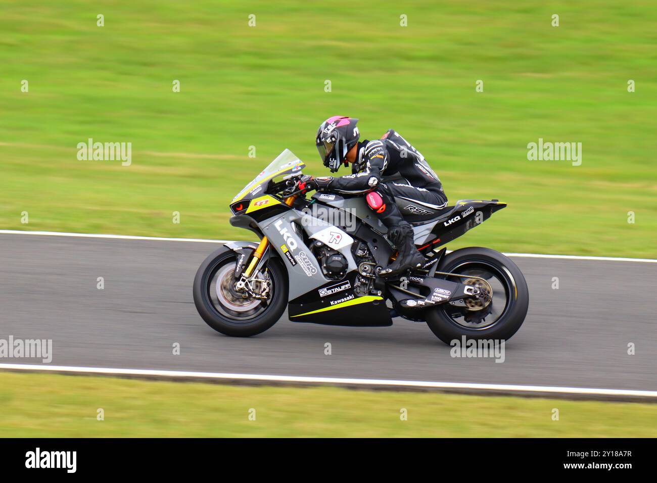 BSB Cadwell Park Supersport Stock Photo - Alamy