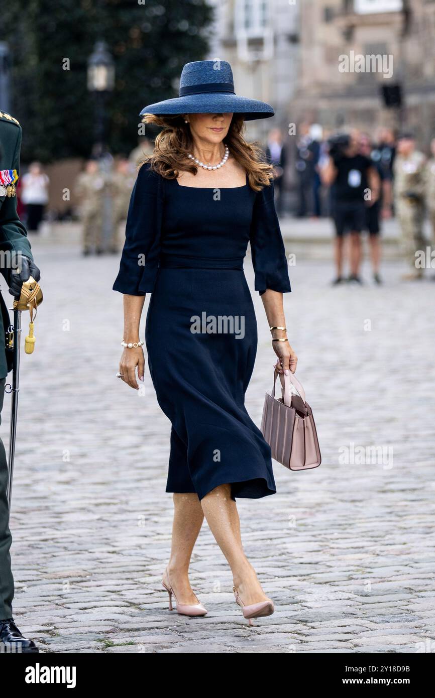 Copenhagen, Denmark. 05th Sep, 2024. Queen Mary at the parade during ...