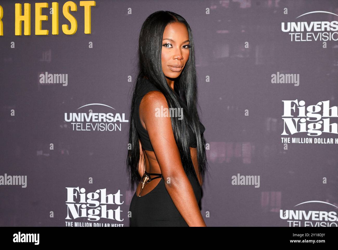 New York, USA. 04th Sep, 2024. Artrece Johnson attends Peacock's "Fight ...