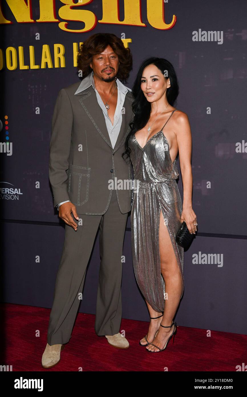New York, USA. 04th Sep, 2024. Terrence Howard, Mira Pak Howard attend ...