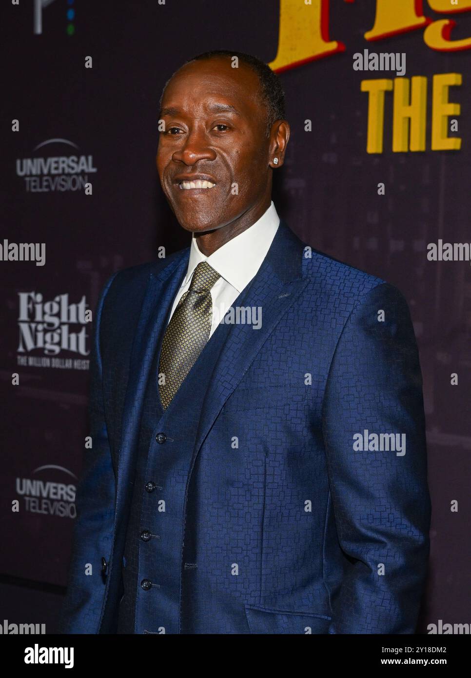 New York, USA. 04th Sep, 2024. Don Cheadle attends Peacock's "Fight ...