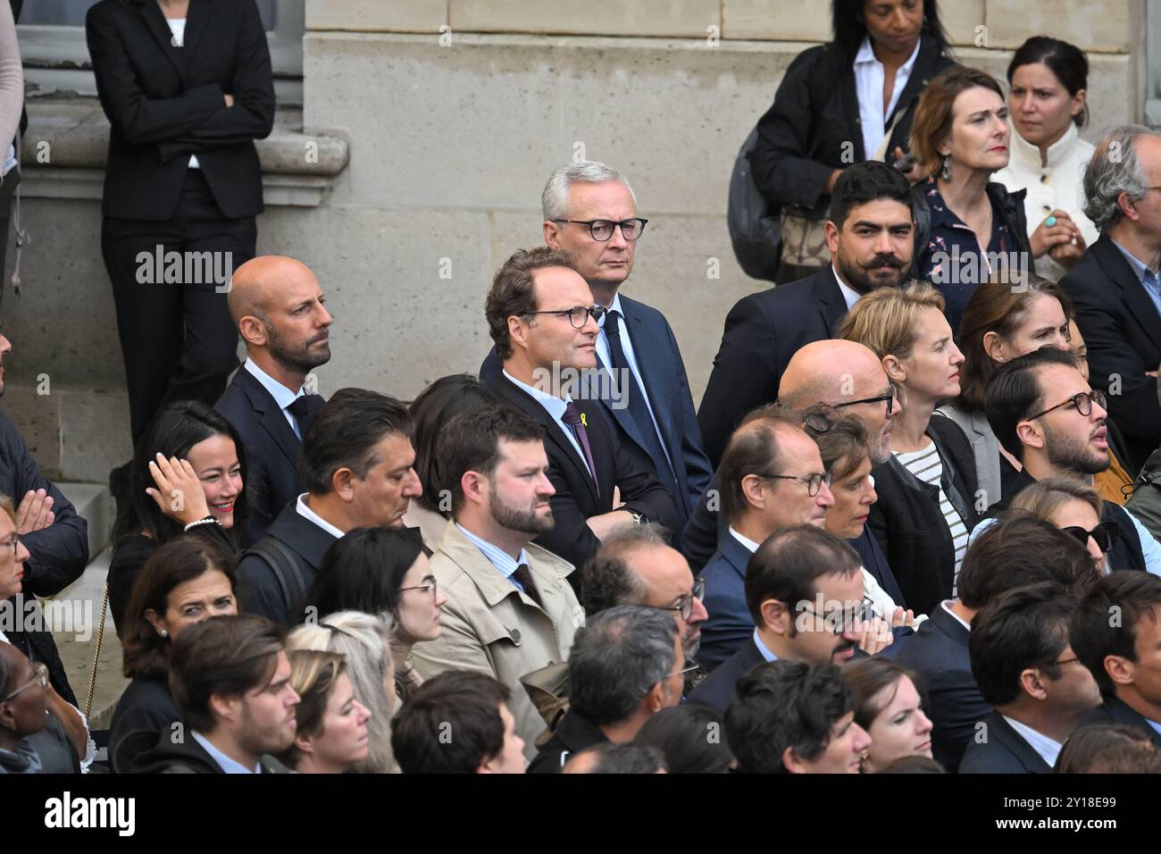 France's Minister for Transformation and Public Services Stanislas ...