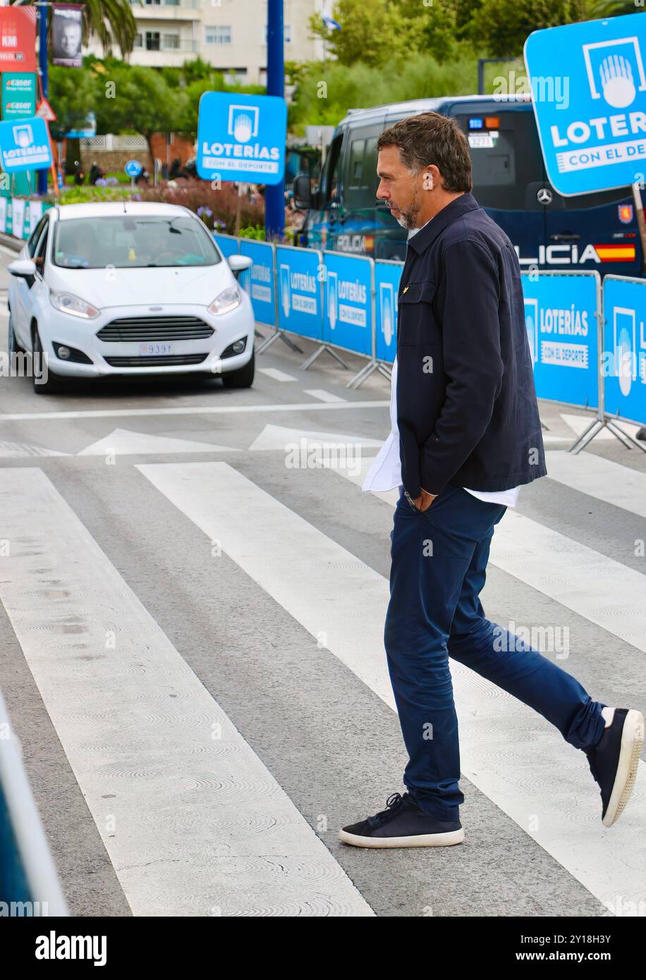 Former Formula 1 mechanic engineer TV commentator Albert Fàbrega at ...