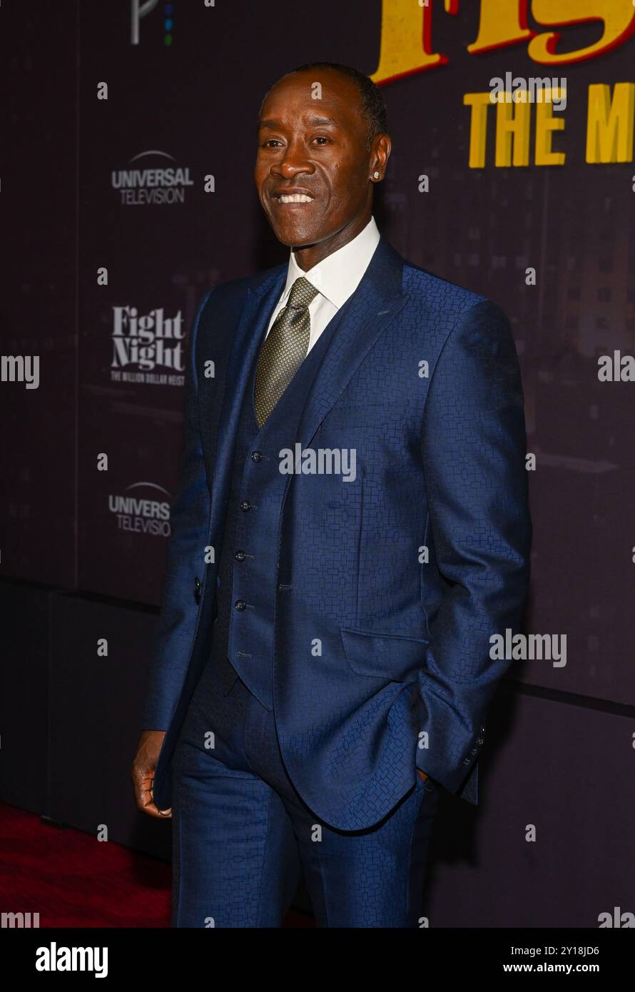 New York, USA. 04th Sep, 2024. Don Cheadle attends Peacock's "Fight ...