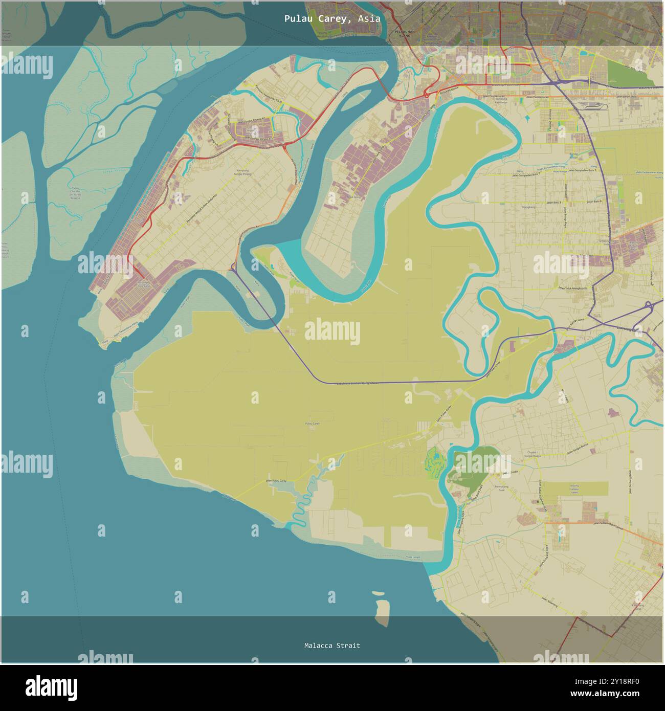 Carey map hi-res stock photography and images - Alamy