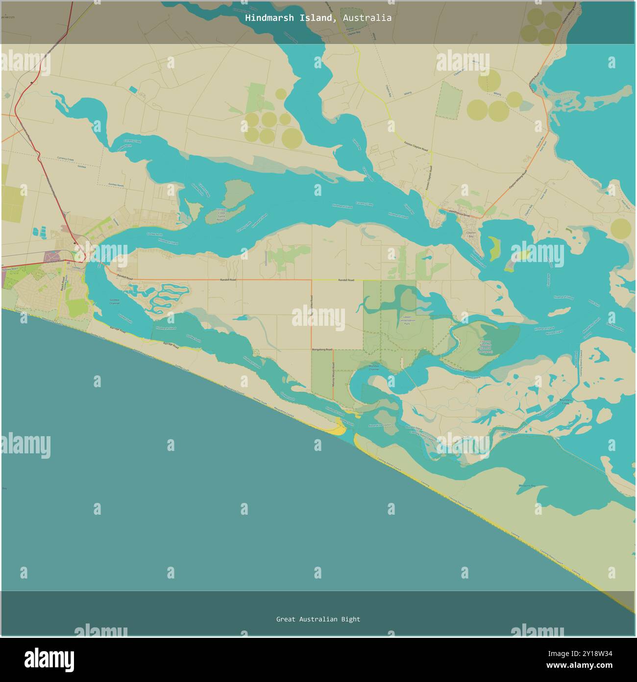 Great Australian Bight On Map