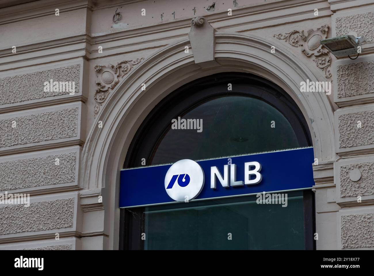 A picture of an NLB Bank branch Stock Photo - Alamy