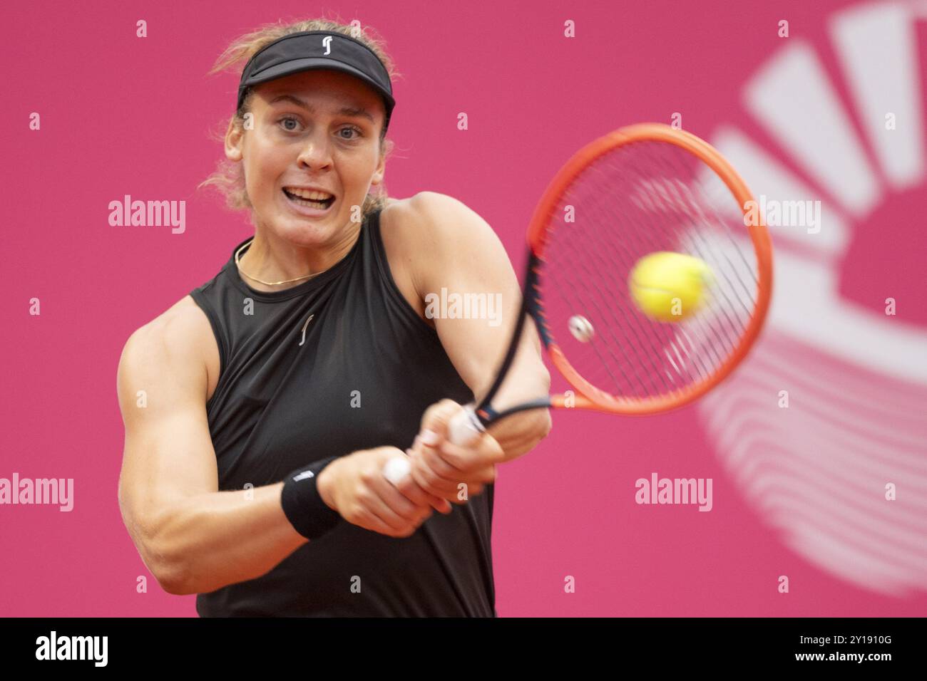 Montreux Switzerland, 09 05 2024: Tara Wurth (CRO) vs Anouk Koevermans ...