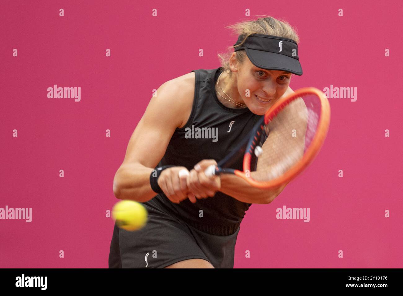 Montreux Switzerland, 09 05 2024: Tara Wurth (CRO) vs Anouk Koevermans ...