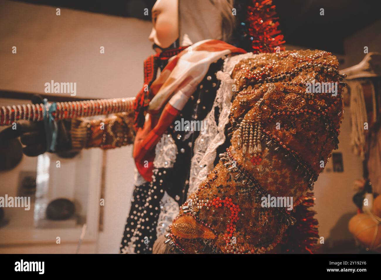 Traditional Clothes of indigenous people in Mexico Michoacan Stock ...