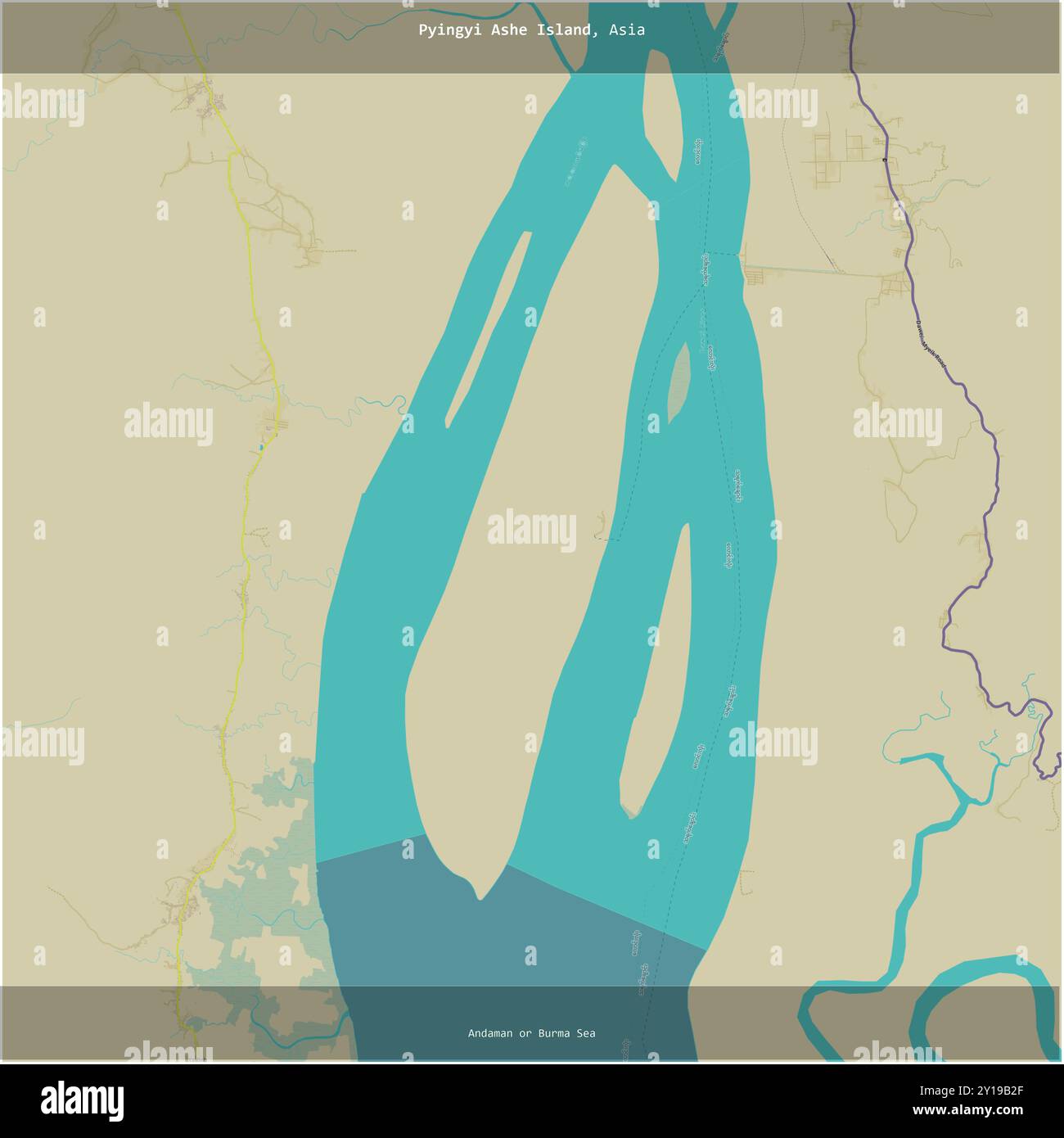 Ashe outline map hi-res stock photography and images - Alamy