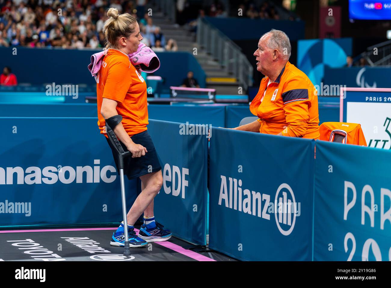 Paris, France. 05th Sep, 2024. PARIS, FRANCE - SEPTEMBER 5: Kelly van ...