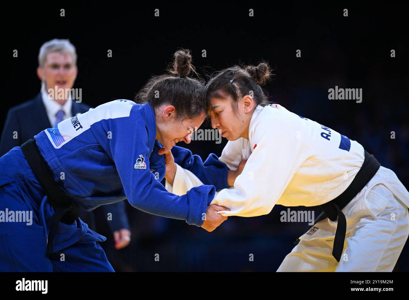 Paris, France. 05th Sep, 2024. Silver medal for Sandrine Martinet in ...