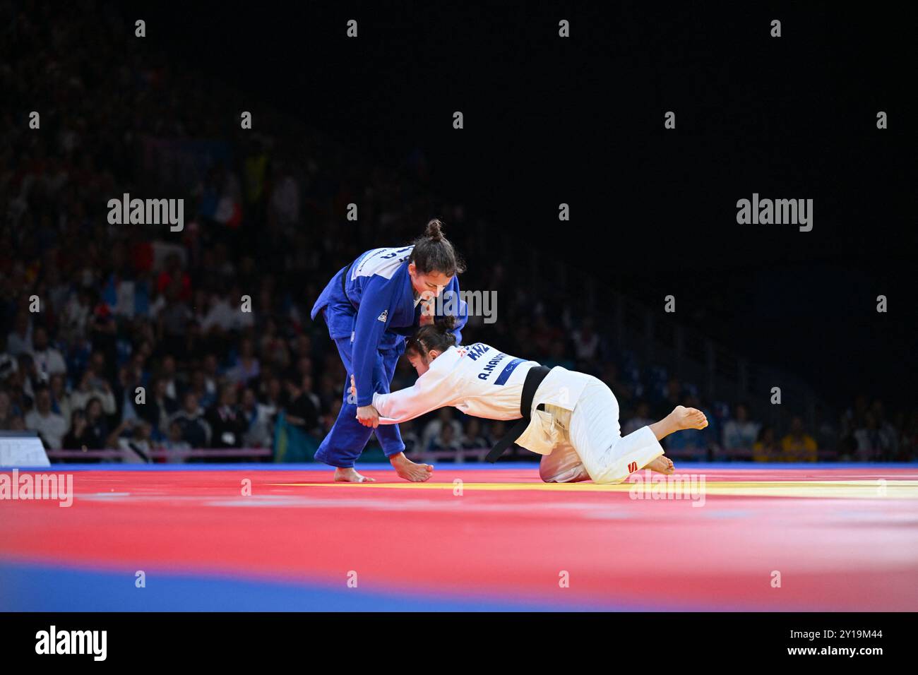 Paris, France. 05th Sep, 2024. Silver medal for Sandrine Martinet in ...