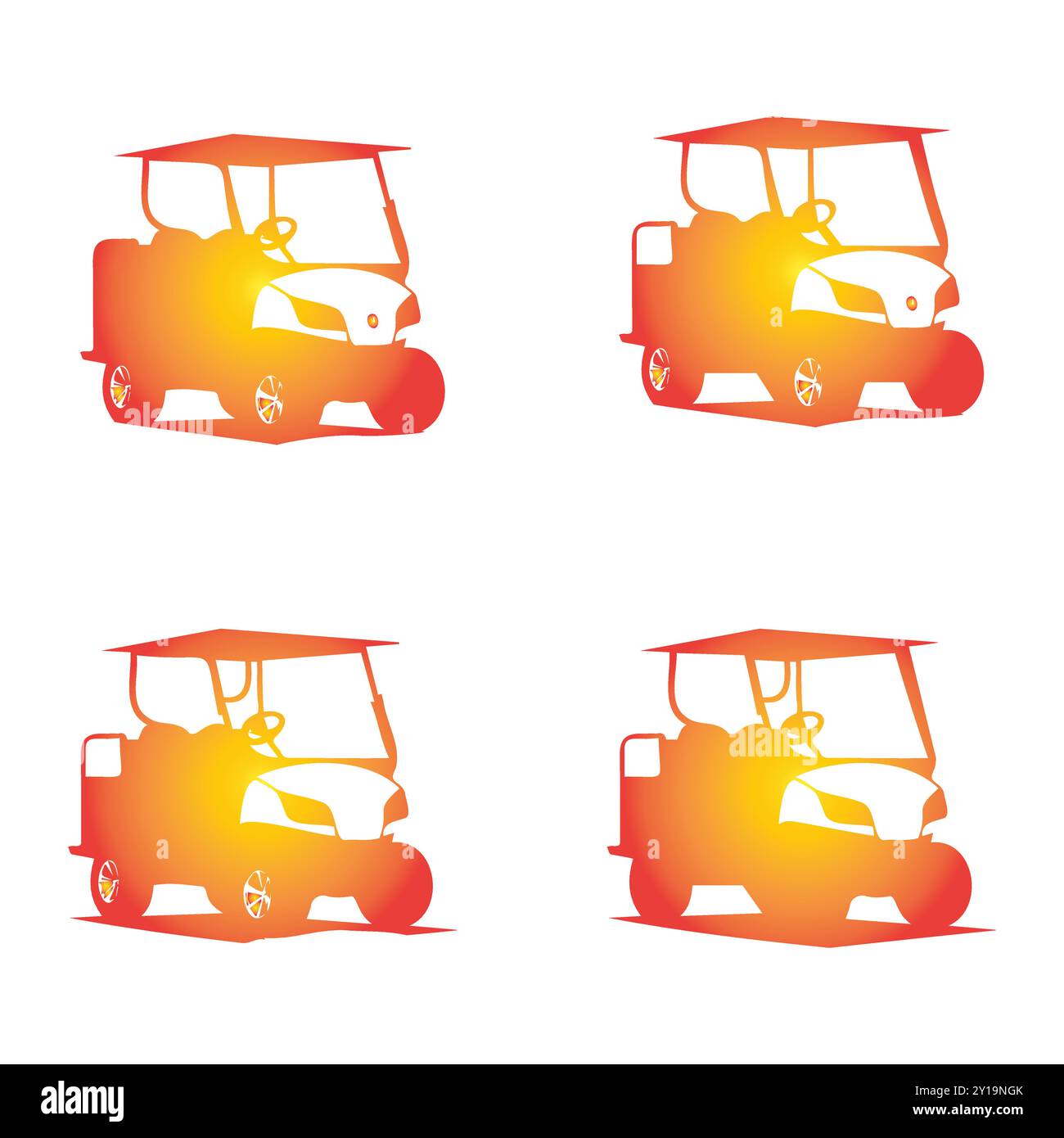 Gradient sunset Cut Out Stock Images & Pictures - Alamy