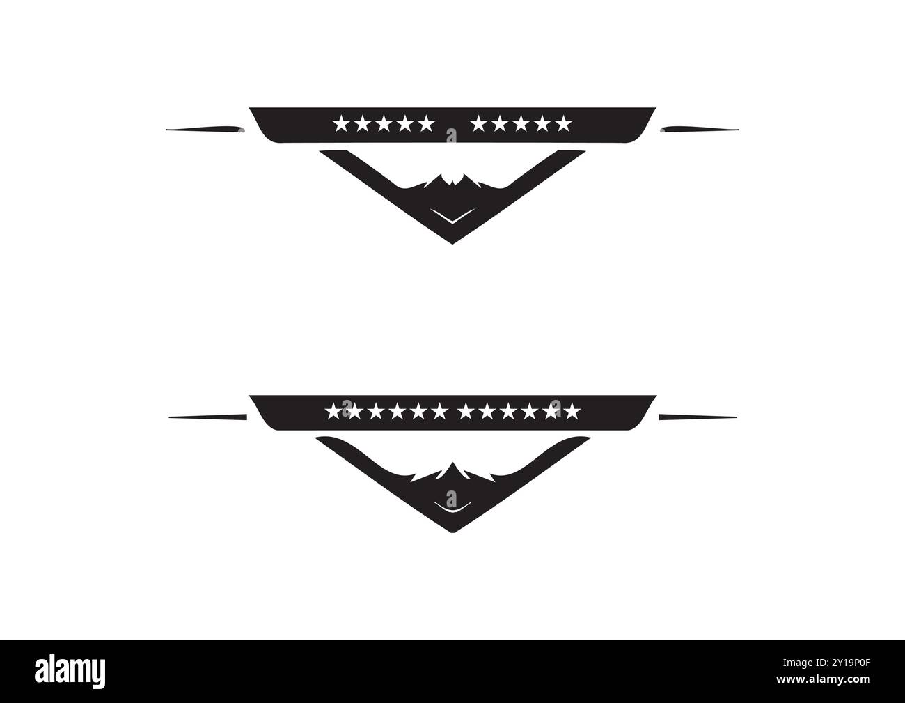 Mountain peaks black and white Cut Out Stock Images & Pictures - Alamy