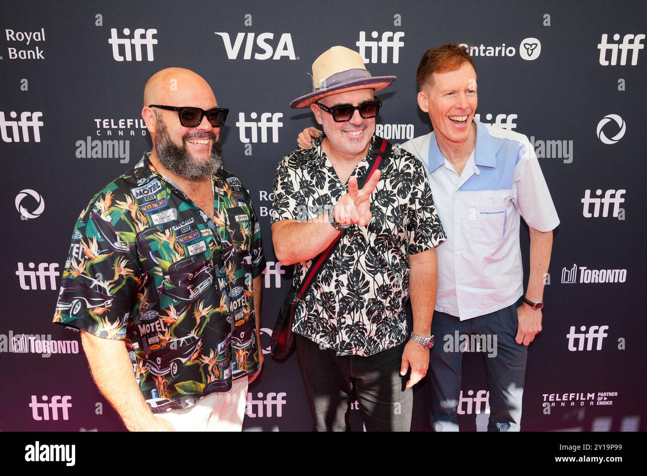 Toronto, Canada. 05th Sep, 2024. Tyler Stewart, Ed Robertson, and Jim ...