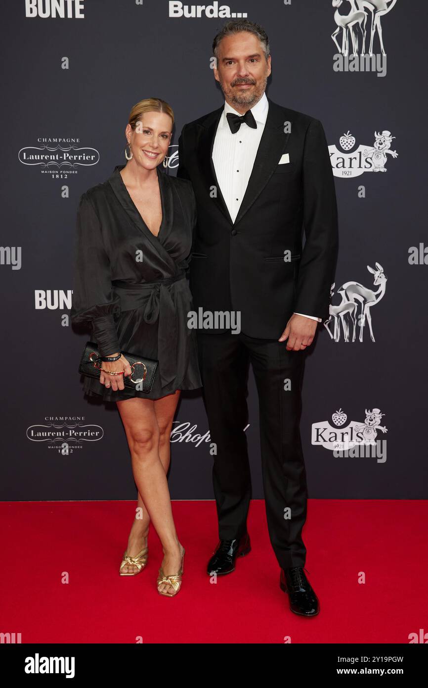 Berlin, Germany. 05th Sep, 2024. Anika Decker and her long-standing ...