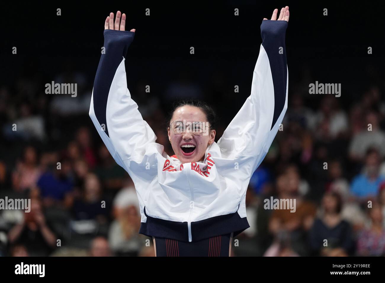 Great Britain's Alice Tai during the Women's 50m Freestyle S8 medal ...