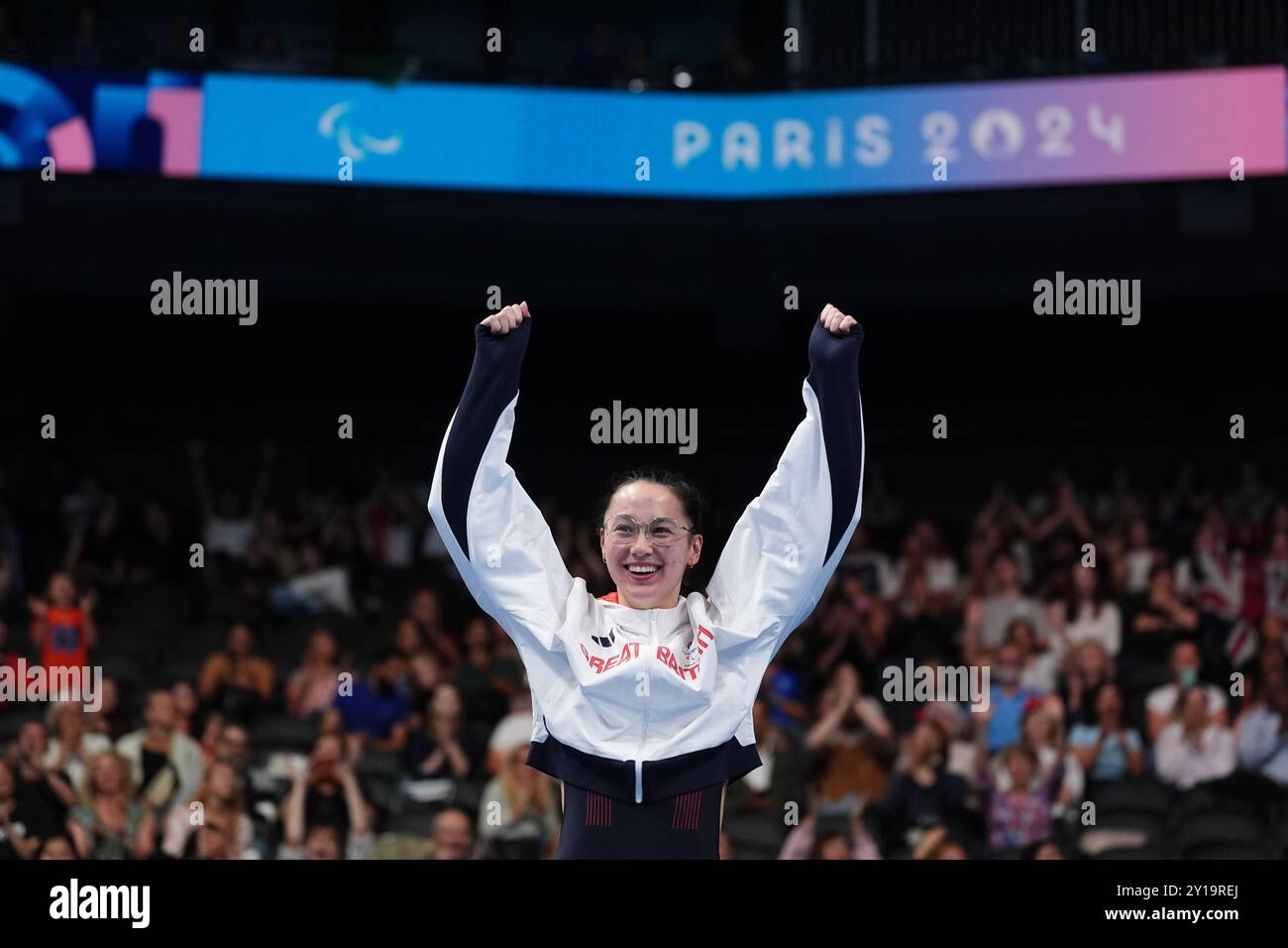 Great Britain's Alice Tai during the Women's 50m Freestyle S8 medal ...
