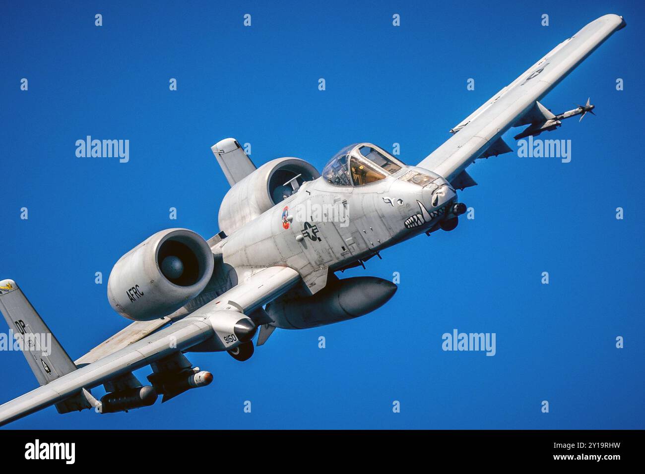 A U.S. A-10C Thunderbolt II in flight, A U.S. Air Force A-10 ...