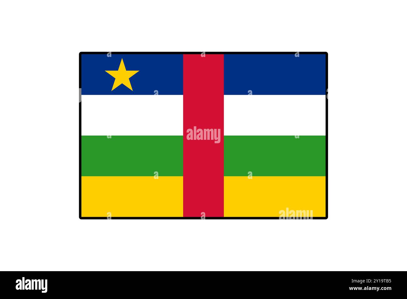 Vertical frame black yellow Stock Vector Images - Alamy