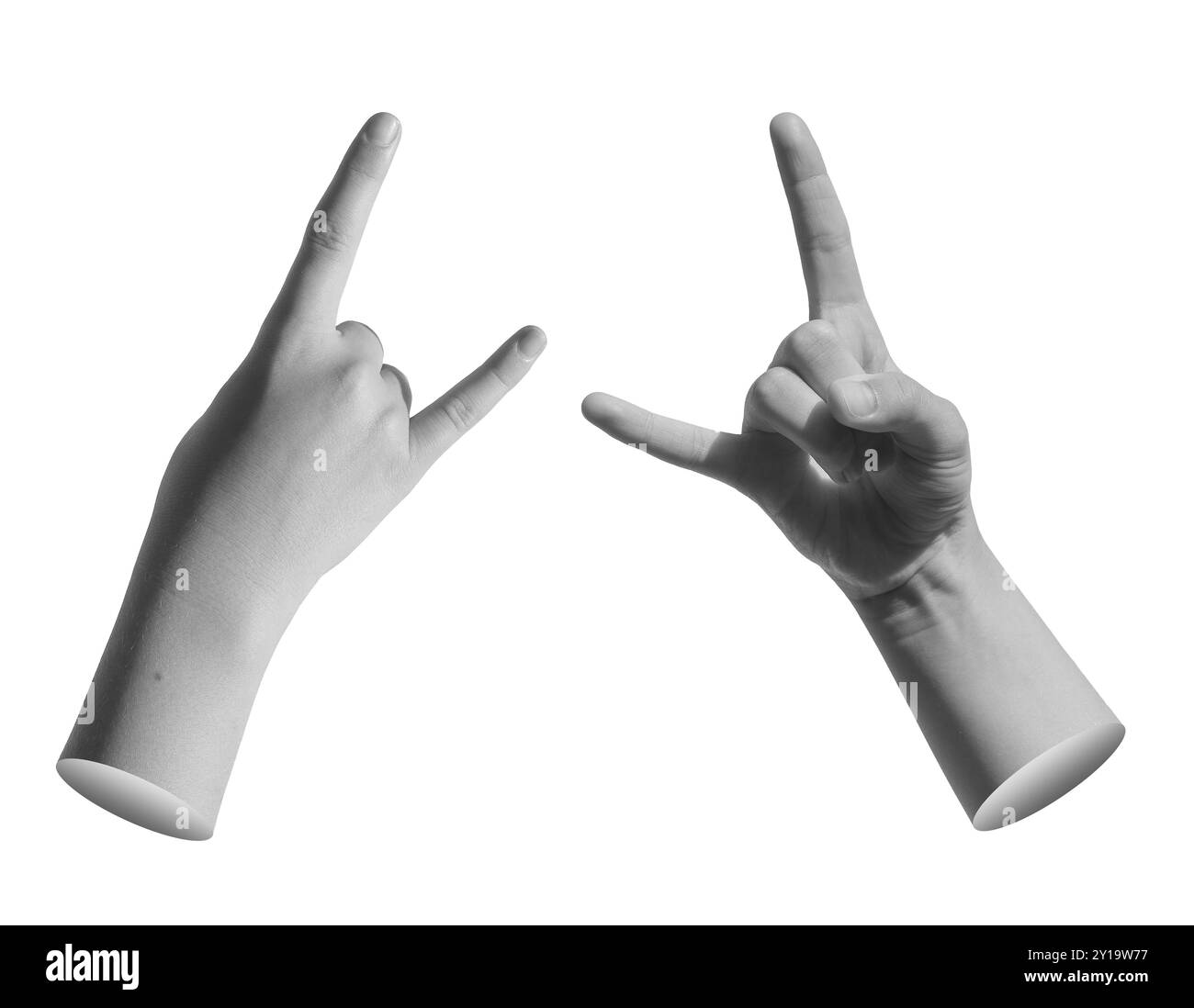 Kids hand, rock horns sign. Gesture symbol, finger punk rocker, concert ...