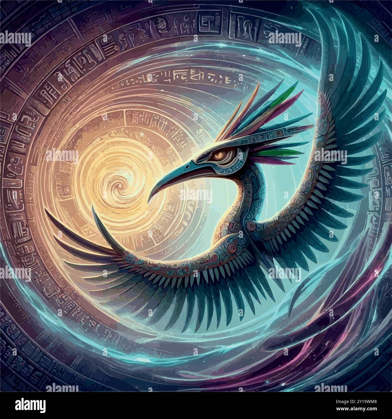 Quetzalcoatlus: The Apex Predator of the Ancient Skies Stock Vector ...