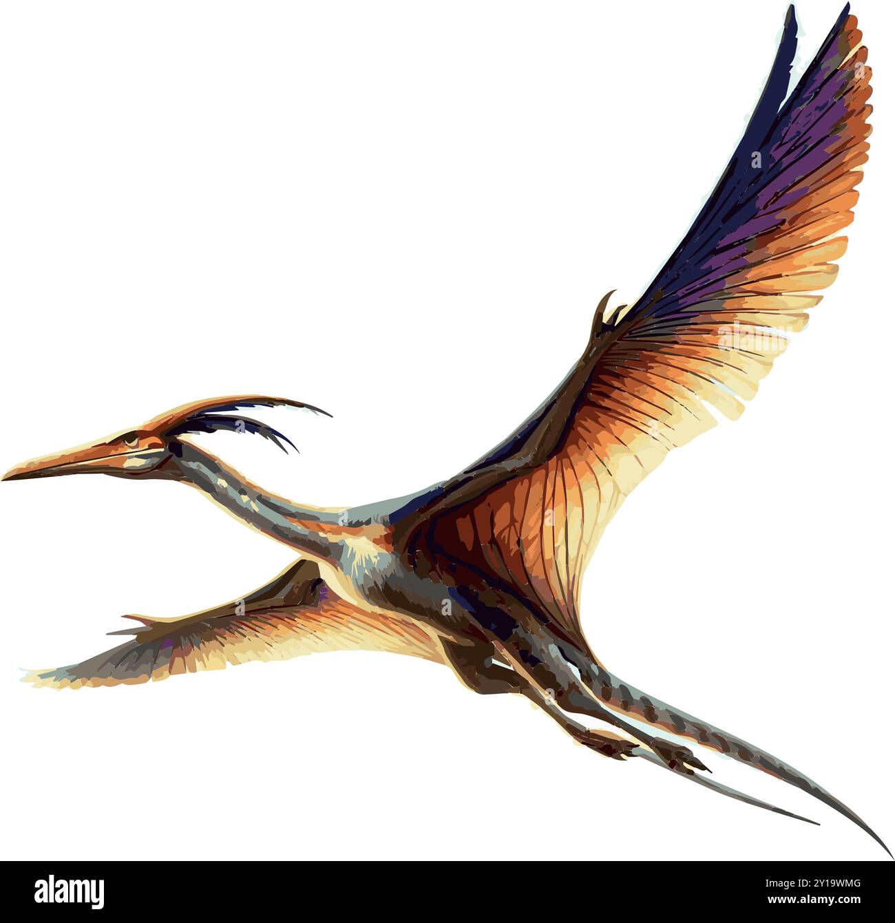 The Incredible Wingspan of Quetzalcoatlus: A Cretaceous Marvel Stock ...