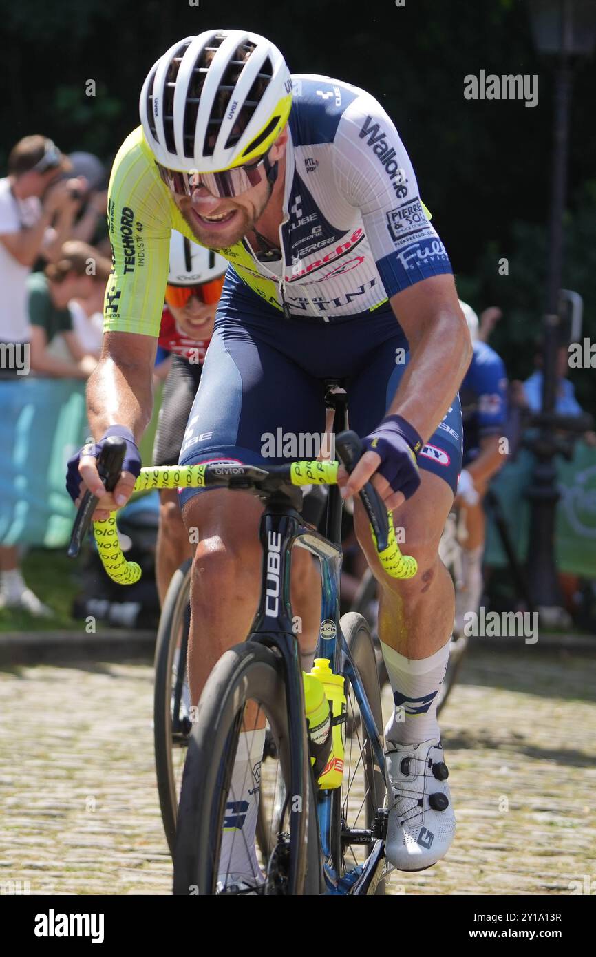 PETIT Adrien during the Renewi Tour 2024, Stage 5, Menen ...