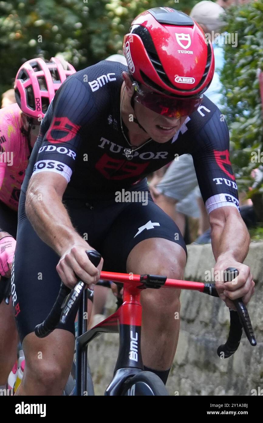 Tudor Pro Cycling Team during the Renewi Tour 2024, Stage 5, Menen ...