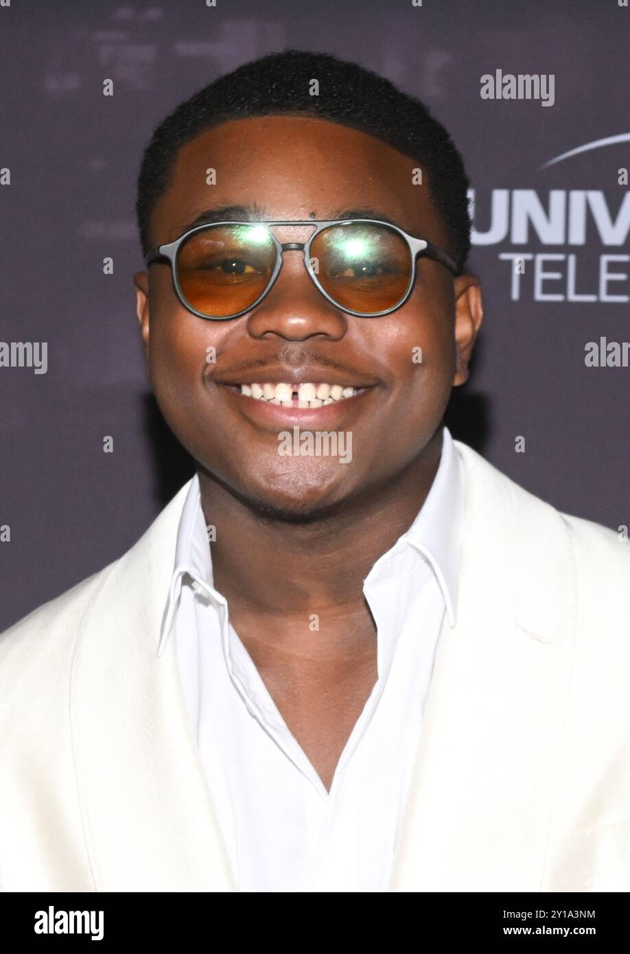 New York, USA. 04th Sep, 2024. Jalyn Hall attends Peacock's "Fight ...