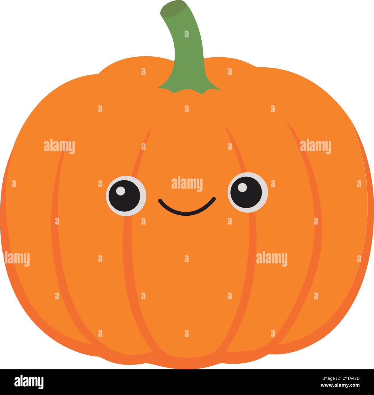 Cute fun pumpkin cartoon Stock Vector Images - Alamy