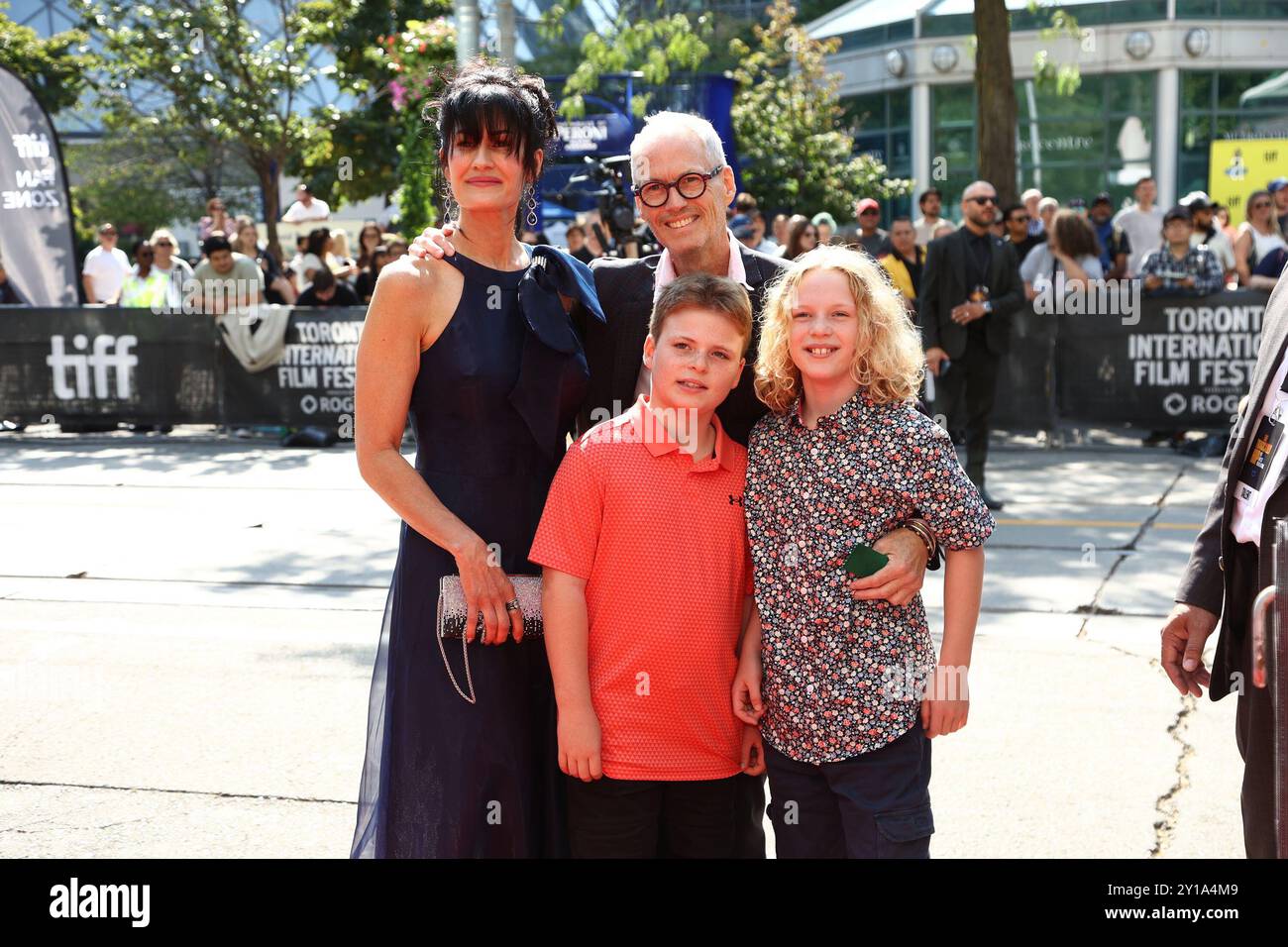 On. 05th Sep, 2024. Johnny Fay of The Tragically Hip, Family at ...