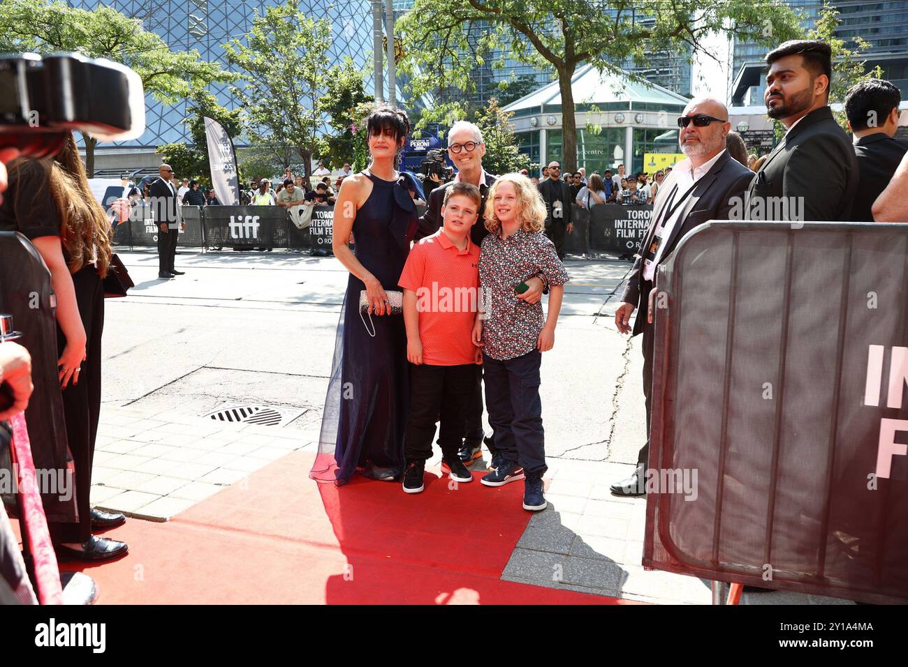 On. 05th Sep, 2024. Johnny Fay of The Tragically Hip, Family at ...