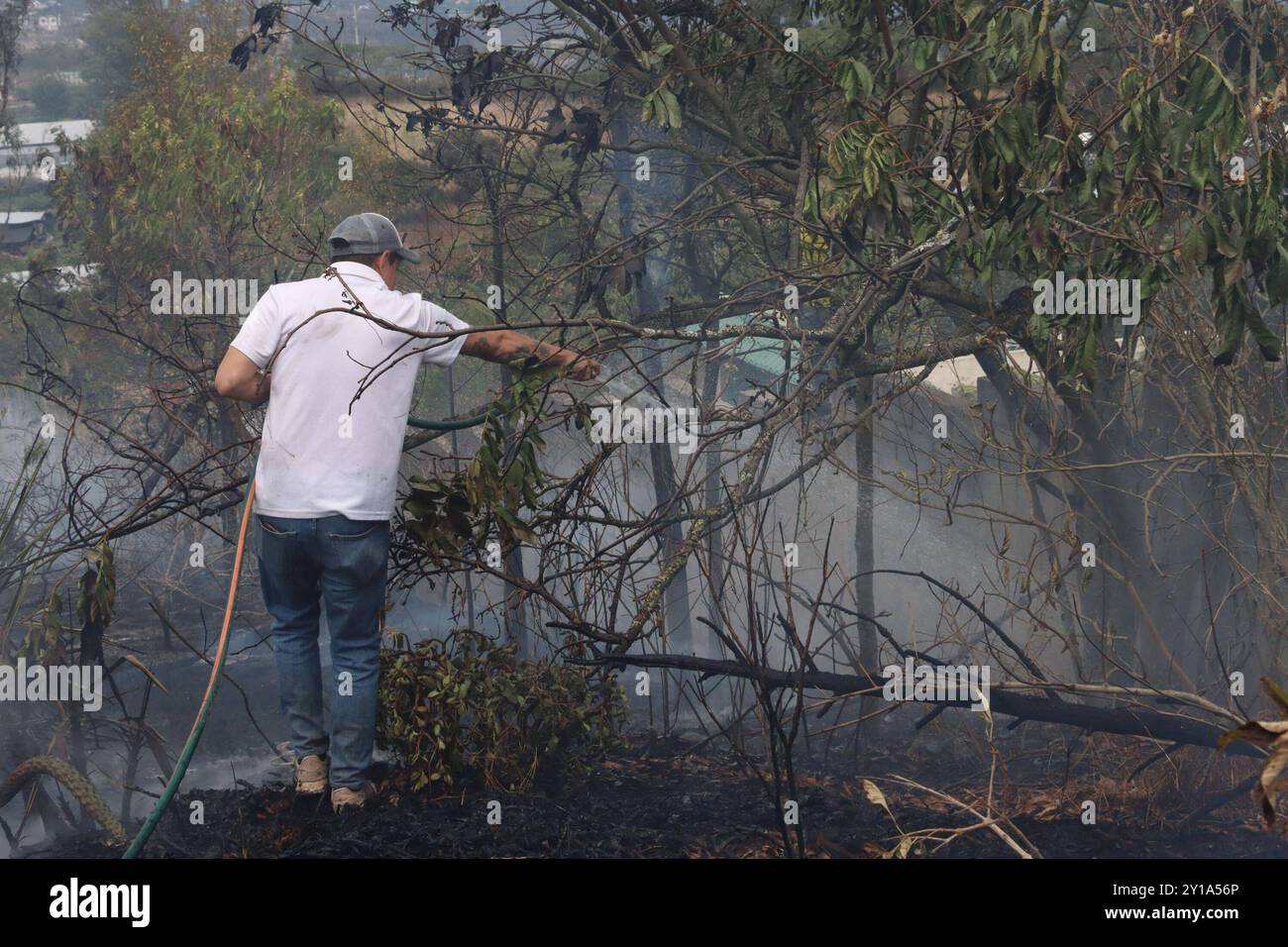 NAYON VALLEY FIRE Quito, Thursday, September 5, 2024 Fire in the Valley ...